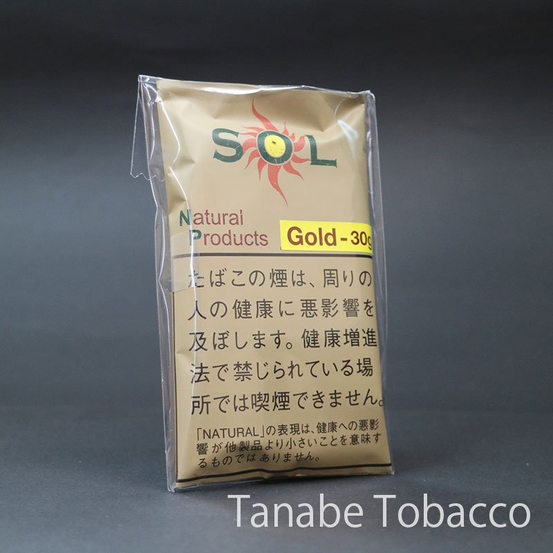 SOL ソル ゴールド 30g 手巻きたばこ（葉・シャグ）